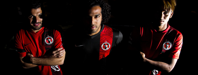 Club Tijuana Xolos Nike 2013 - Mantos do Futebol