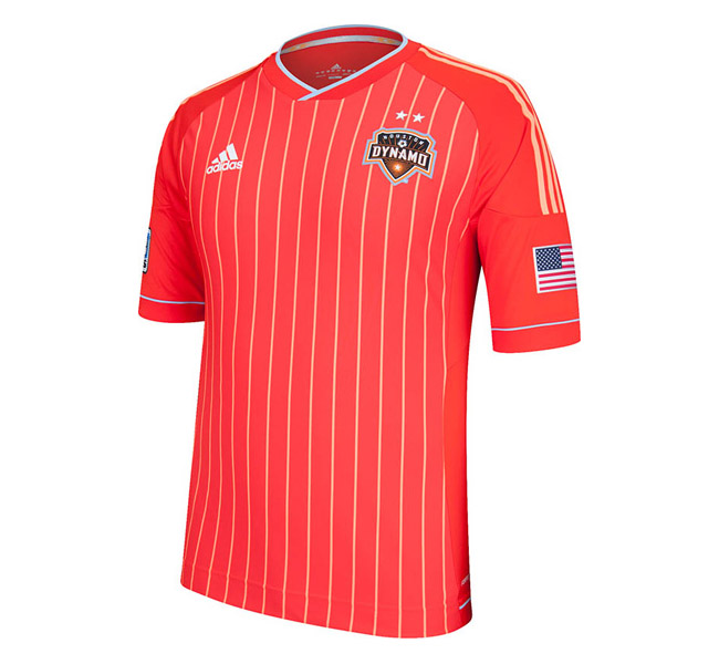 Camisas do Houston Dynamo 2013 Adidas MLS