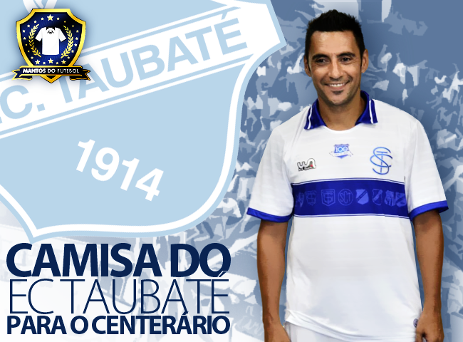 Camisa do EC Taubaté WA Sport para o centenário em 2014