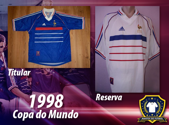 História Da Camisa Da Seleção Da França Mantos Do Futebol