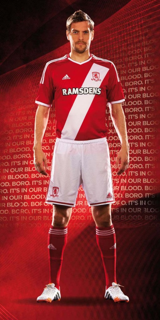 Camisas do Middlesbrough 2014-2015 Adidas » Mantos do Futebol