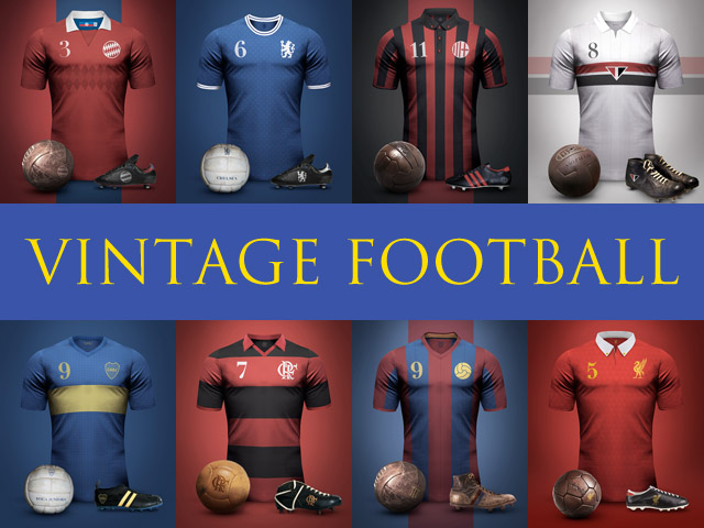 Vintage Football: Emilio Sansolini cria camisas clássicas » Mantos do ...