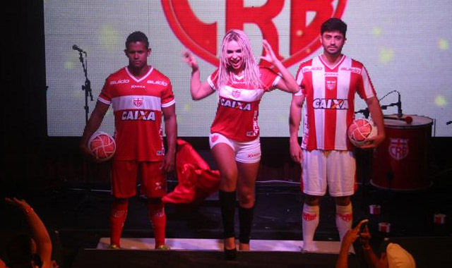 Camisas do CRB 2015 Kanxa » Mantos do Futebol