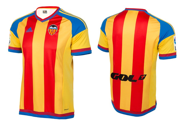 Camisas do Valencia 2015-2016 Adidas » Mantos do Futebol