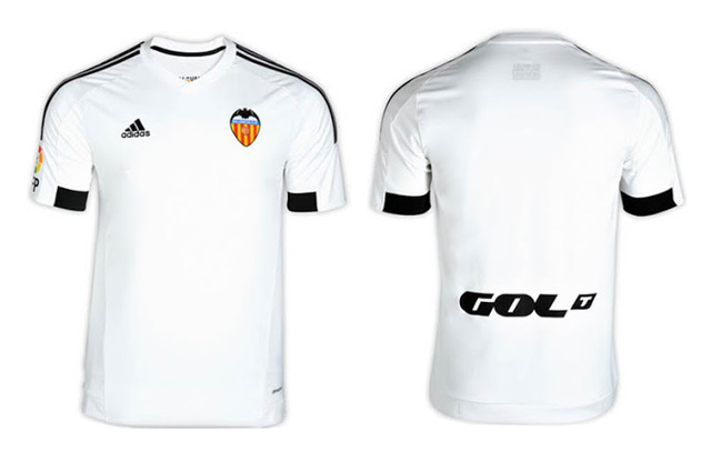Camisas do Valencia 2015-2016 Adidas » Mantos do Futebol
