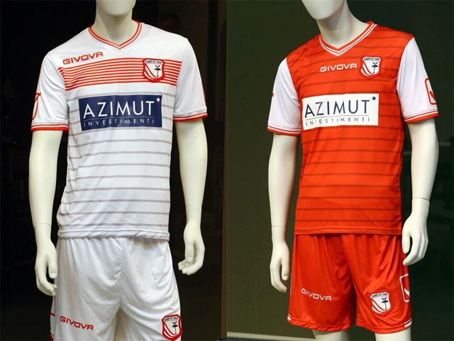 Camisas do Carpi FC 2015-2016 Givova » Mantos do Futebol