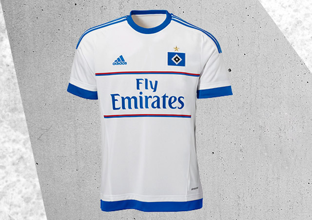 Camisas do Hamburgo SV 2015-2016 Adidas » Mantos do Futebol