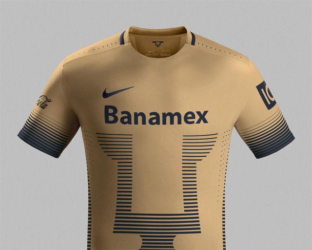 Camisas do Pumas UNAM 2015-2016 Nike » Mantos do Futebol