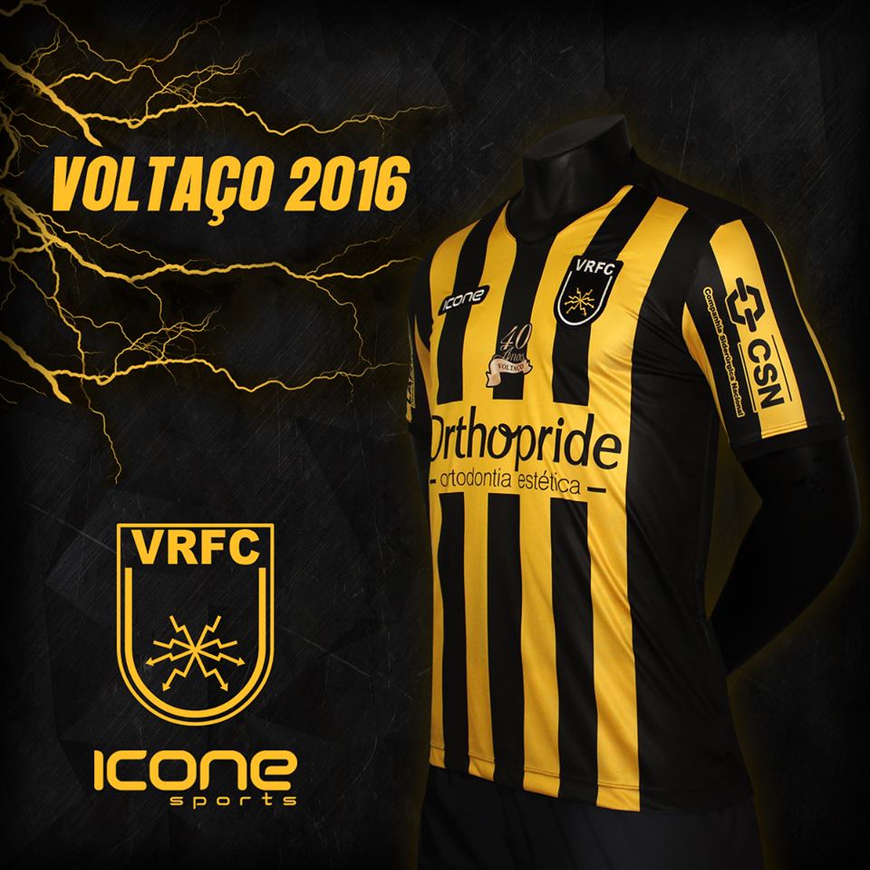 Camisas do Volta Redonda FC 2016 Ícone Sports » Mantos do Futebol