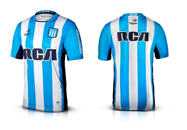Camisas do Racing Club 2016-2017 Topper » Mantos do Futebol