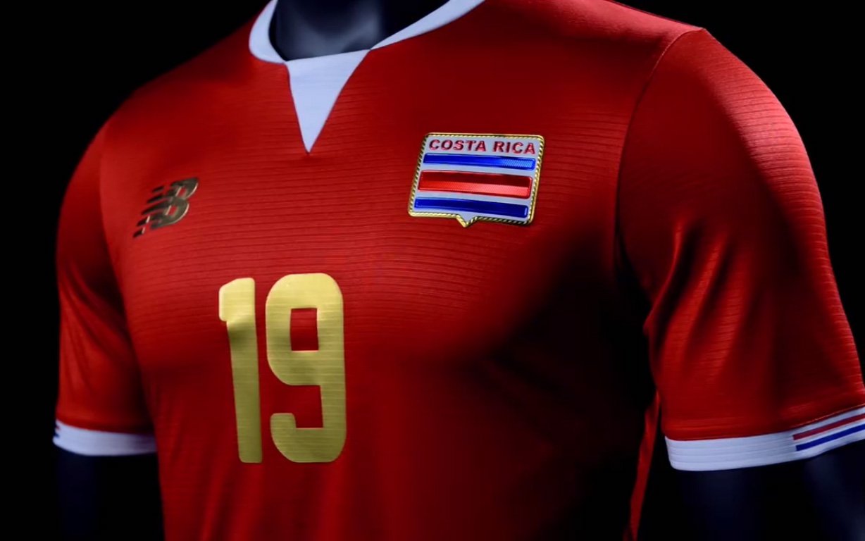 Camisas da Costa Rica 2016 New Balance Copa América Centenario » Mantos ...