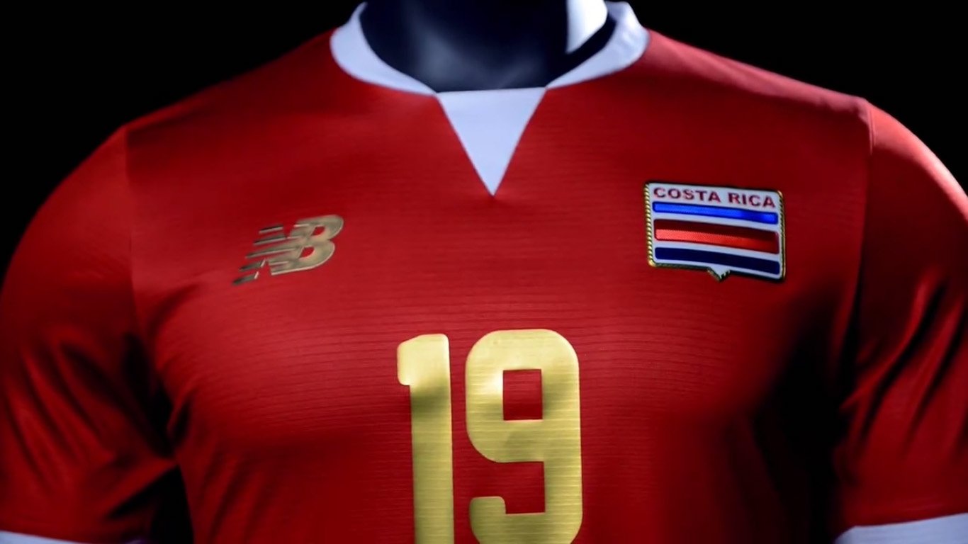 Camisas da Costa Rica 2016 New Balance Copa América Centenario » Mantos ...