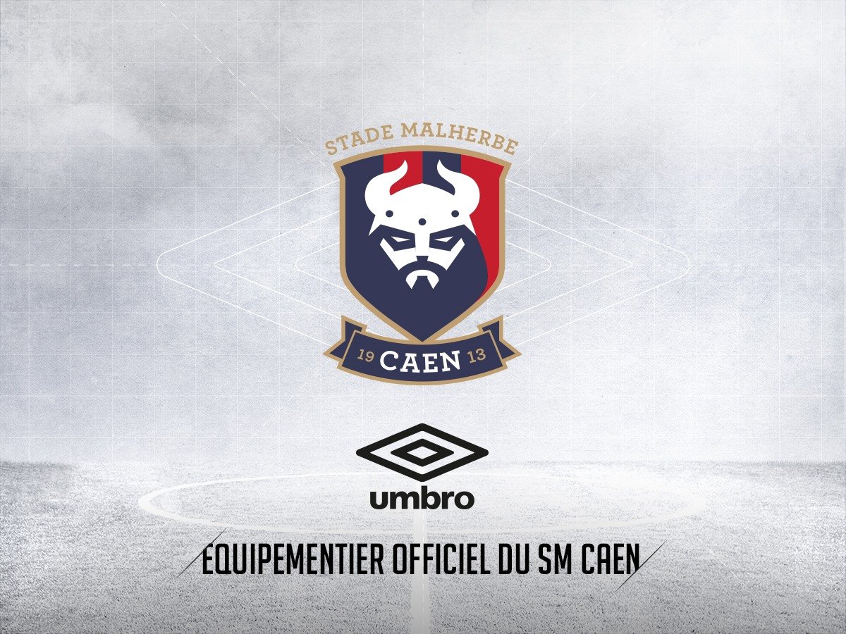 SM Caen apresenta novo escudo e anuncia acordo com a Umbro » Mantos do ...