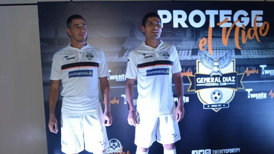Novas camisas do Club General Diaz 2018 Twenty Sports | Mantos do Futebol
