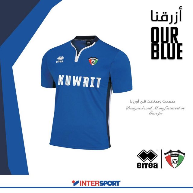 Novas camisas do Kuwait 2018-2019 Erreà | Mantos do Futebol