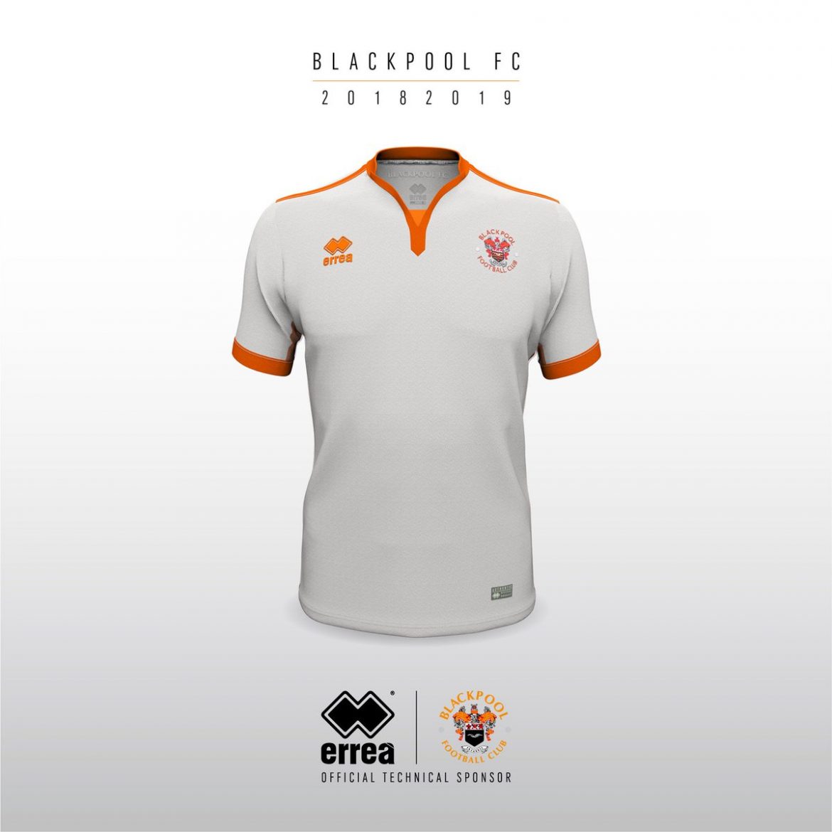 Novas camisas do Blackpool FC 2018-2019 Erreà | Mantos do Futebol