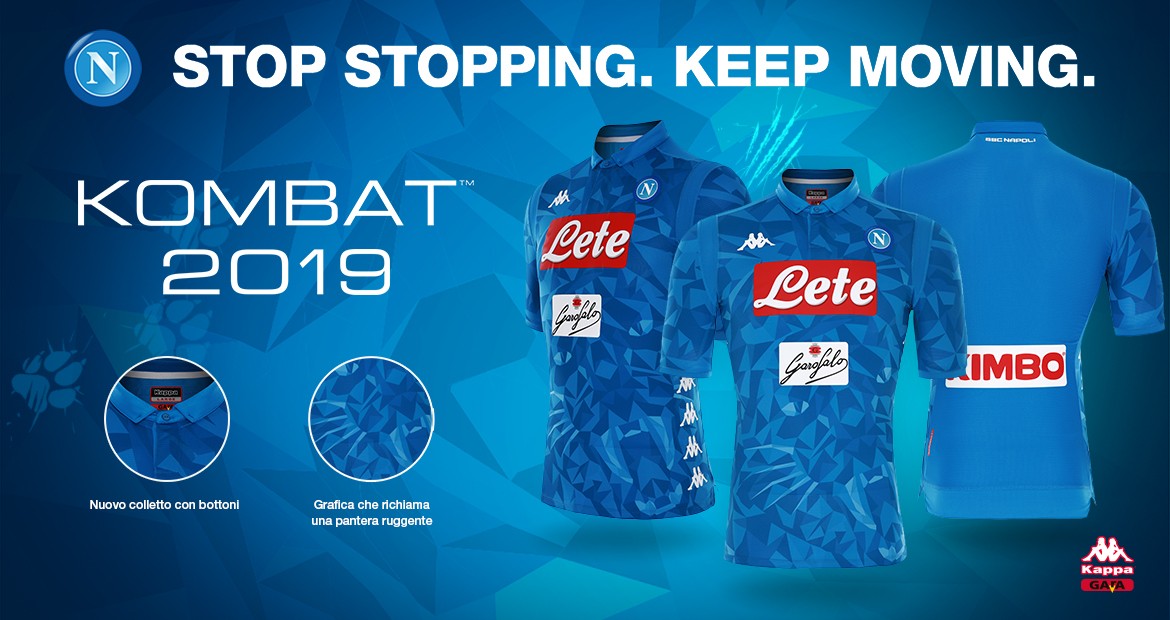 Novas camisas do Napoli 2018-2019 Kappa | Mantos do Futebol