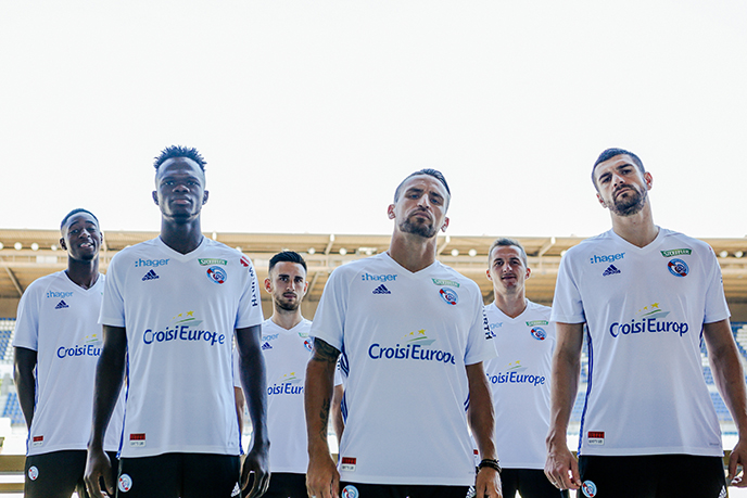 Novas camisas do Racing de Strasbourg 2018-2019 Adidas | Mantos do Futebol