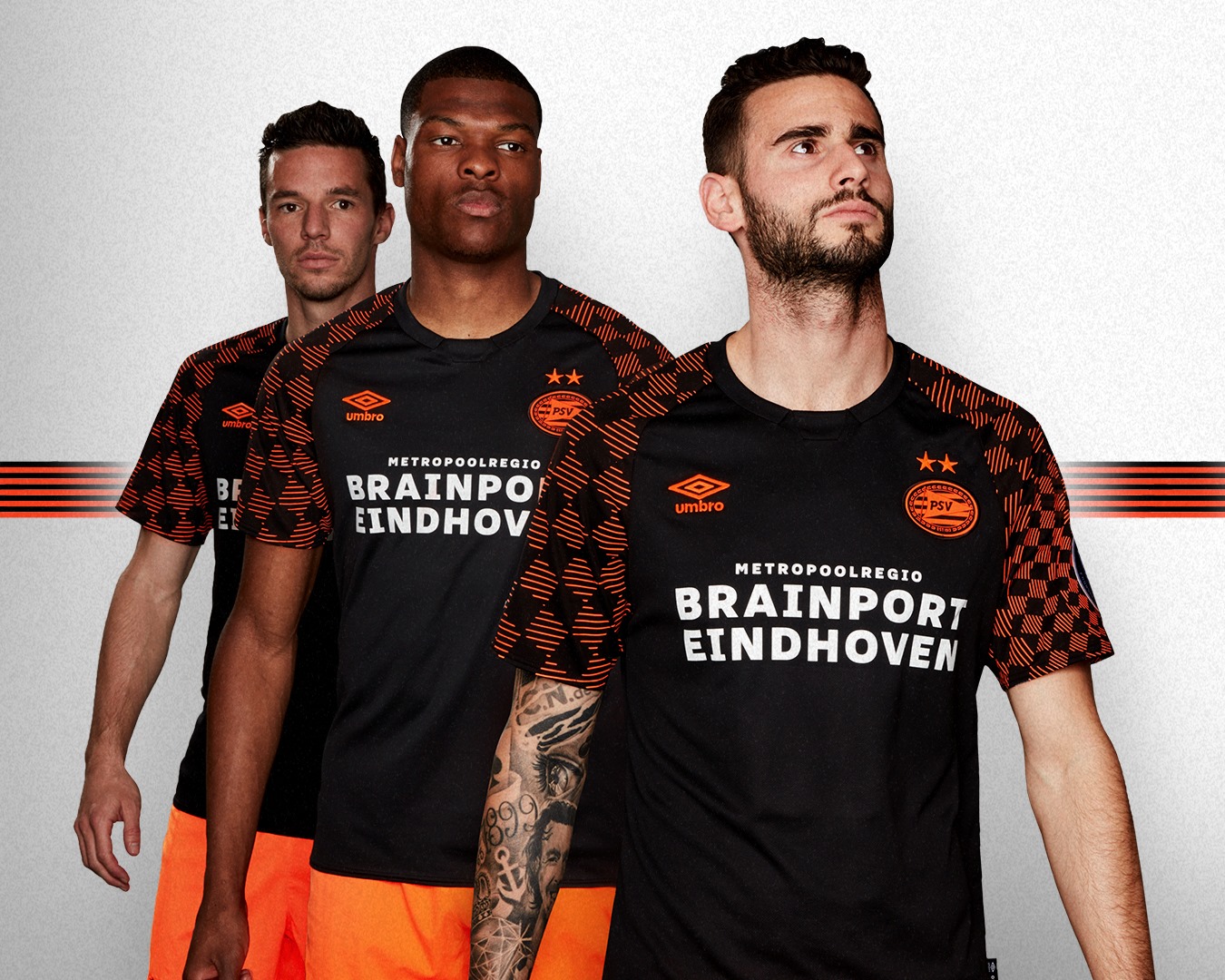 Novas camisas do PSV Eindhoven 2019-2020 Umbro | Mantos do Futebol