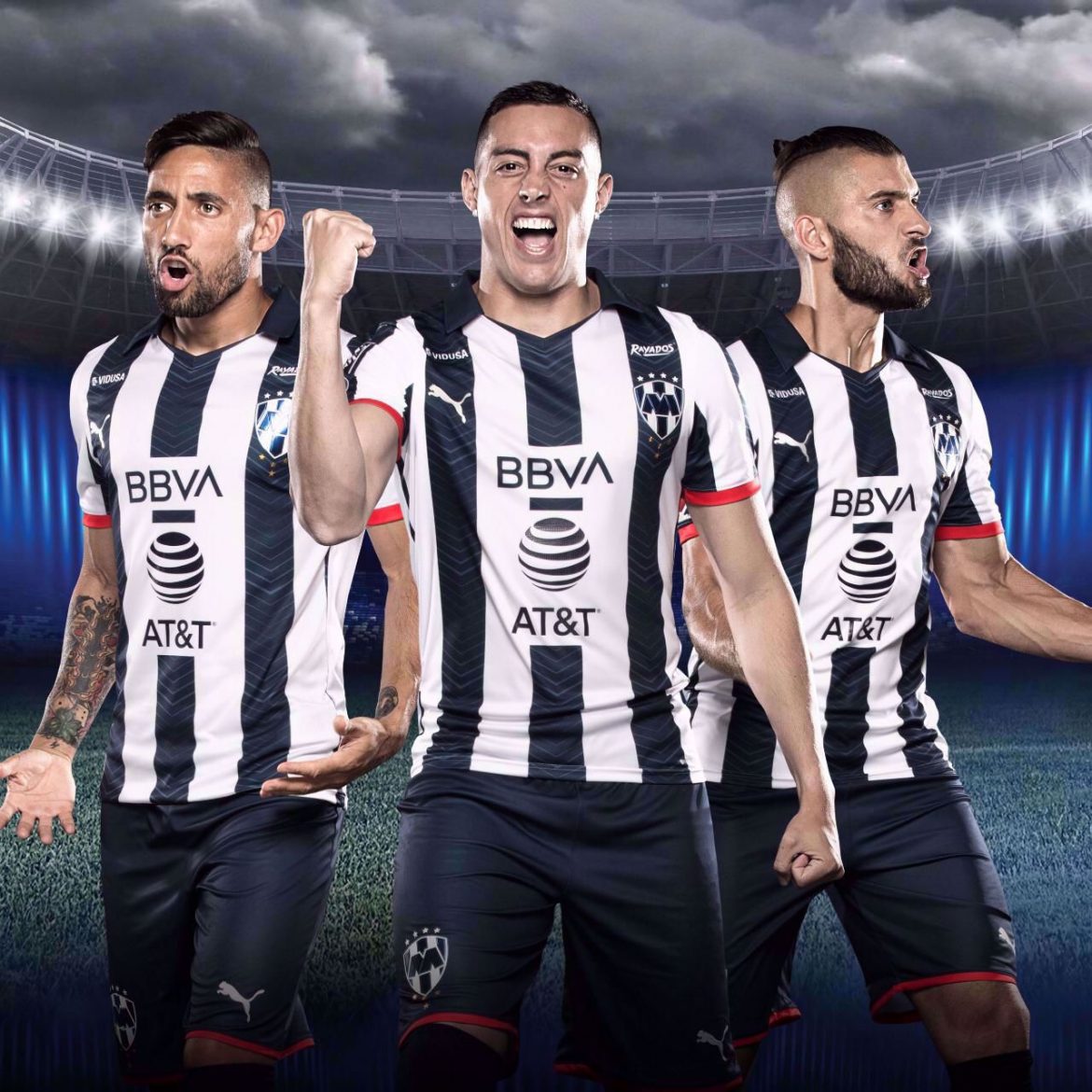 Novas camisas dos Rayados de Monterrey 2019-2020 PUMA | MDF