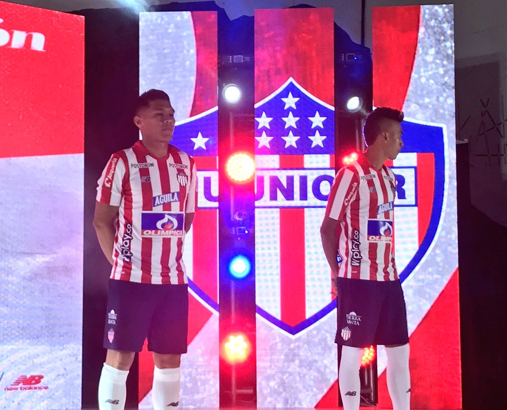 Novas camisas do Junior Barranquilla 2019-2020 New Balance | MDF