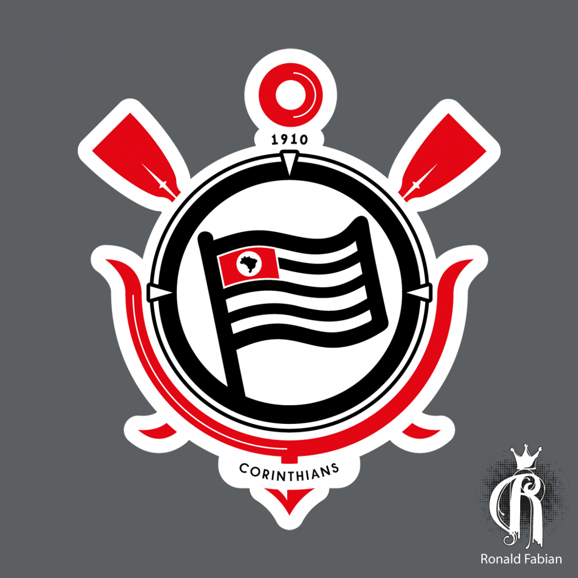 Leitor MDF: Novo escudo do Corinthians (Ronald Fabian) » Mantos do Futebol