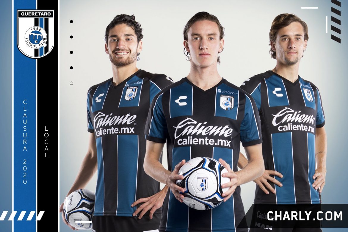 Novas camisas do Querétaro FC 2020 Charly Fútbol » Mantos do Futebol