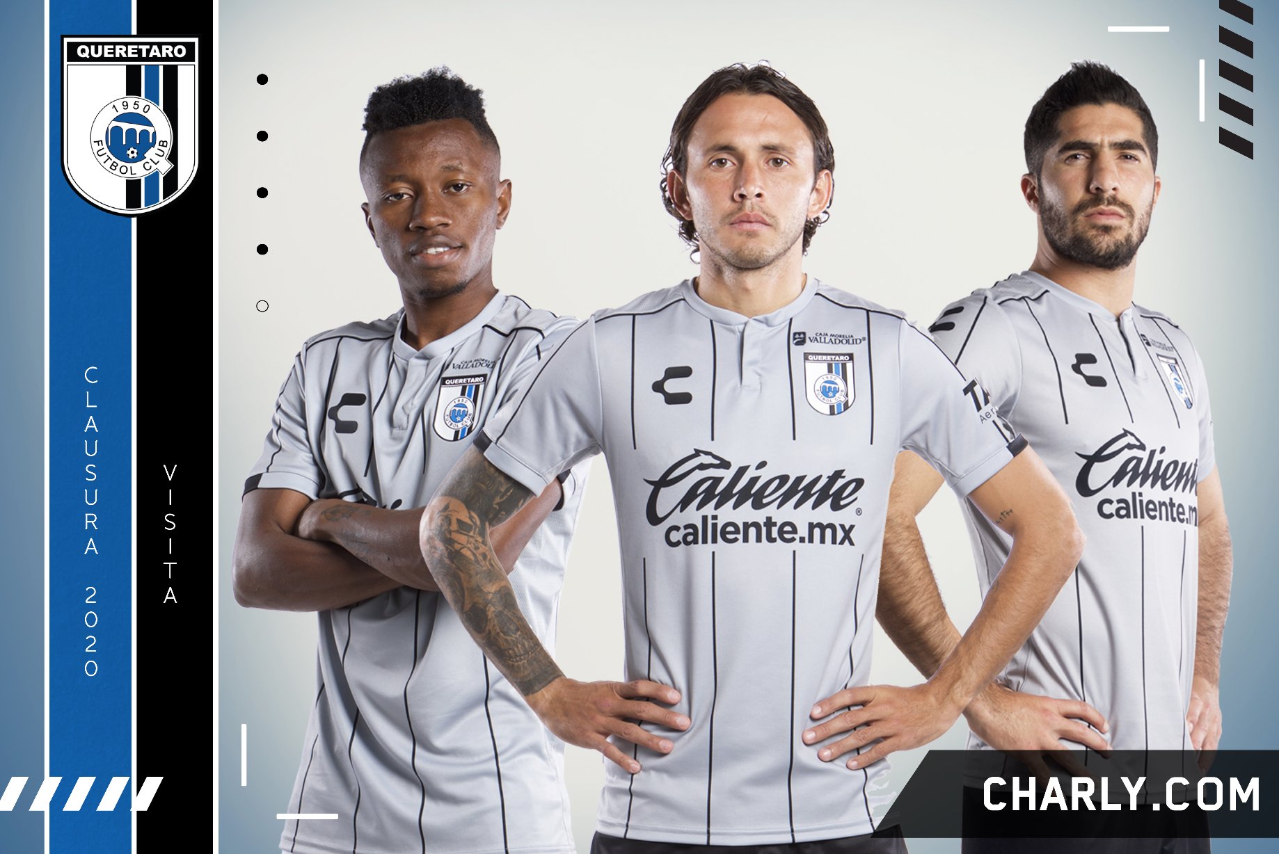 Novas camisas do Querétaro FC 2020 Charly Fútbol » Mantos do Futebol