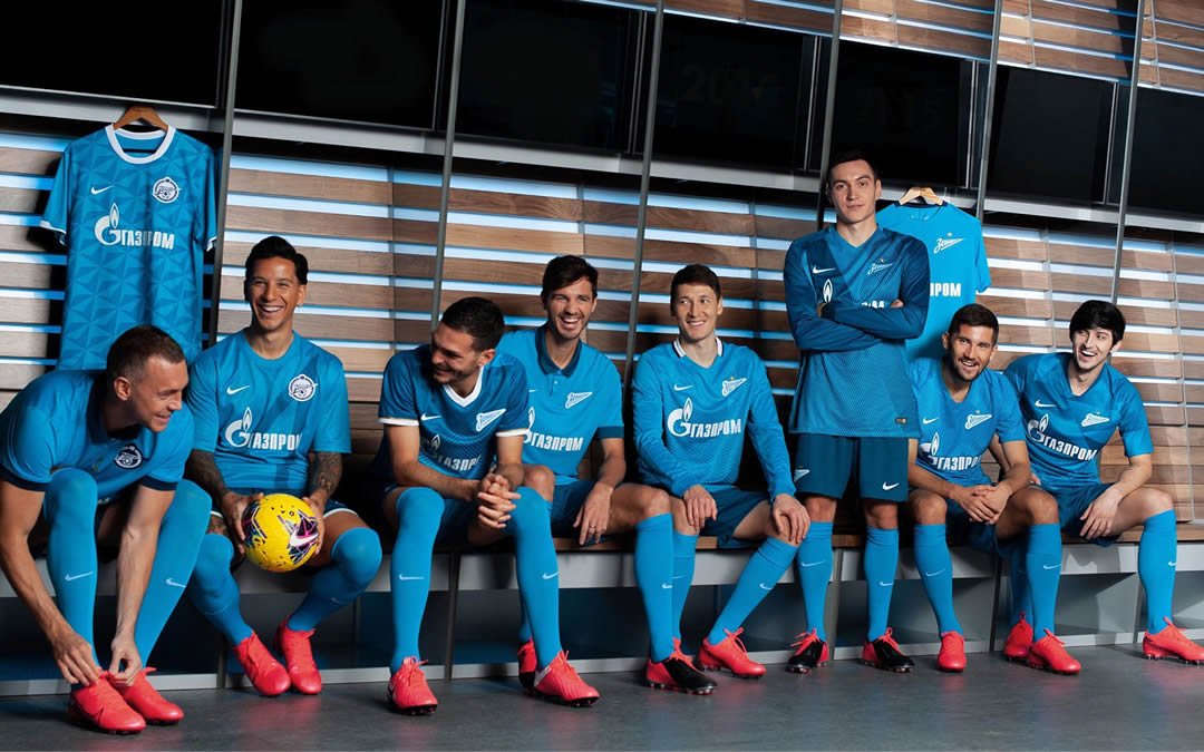 Zenit FC e Nike celebram 10 anos de parceria » Mantos do Futebol