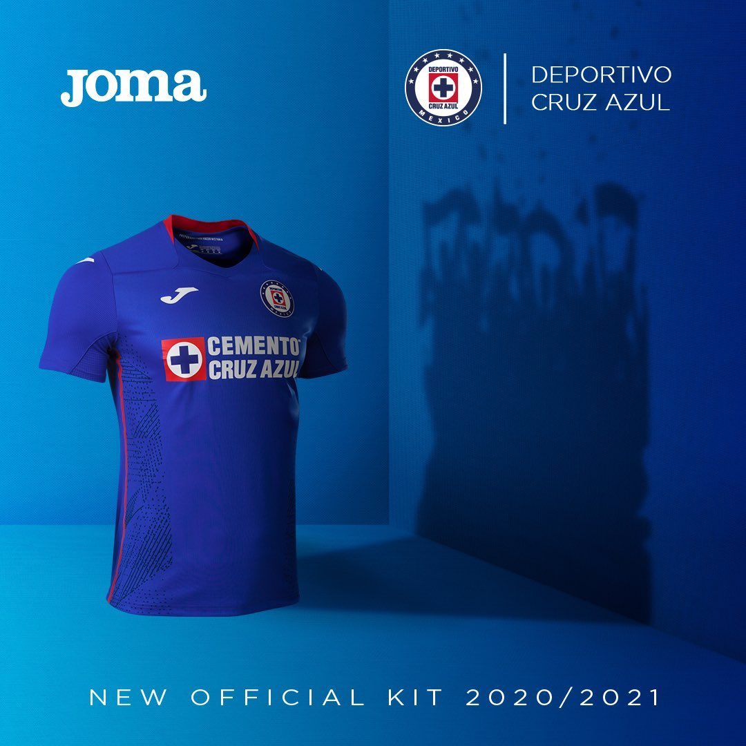 Novas camisas do Cruz Azul 2020-2021 JOMA » Mantos do Futebol