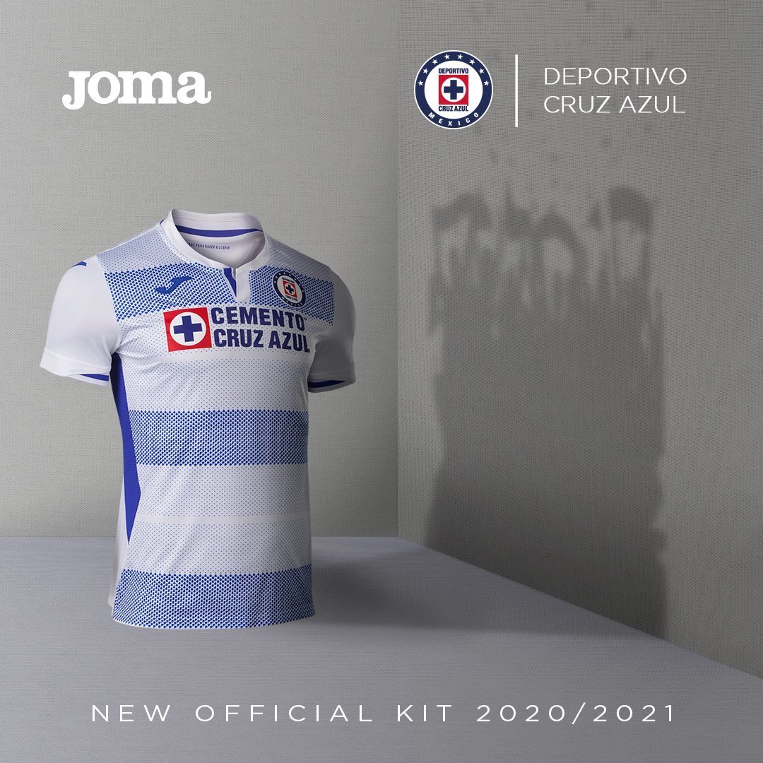 Novas camisas do Cruz Azul 2020-2021 JOMA » Mantos do Futebol