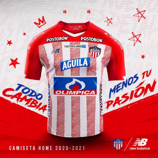 Novas camisas do Junior Barranquilla 2020-2021 New Balance » MDF
