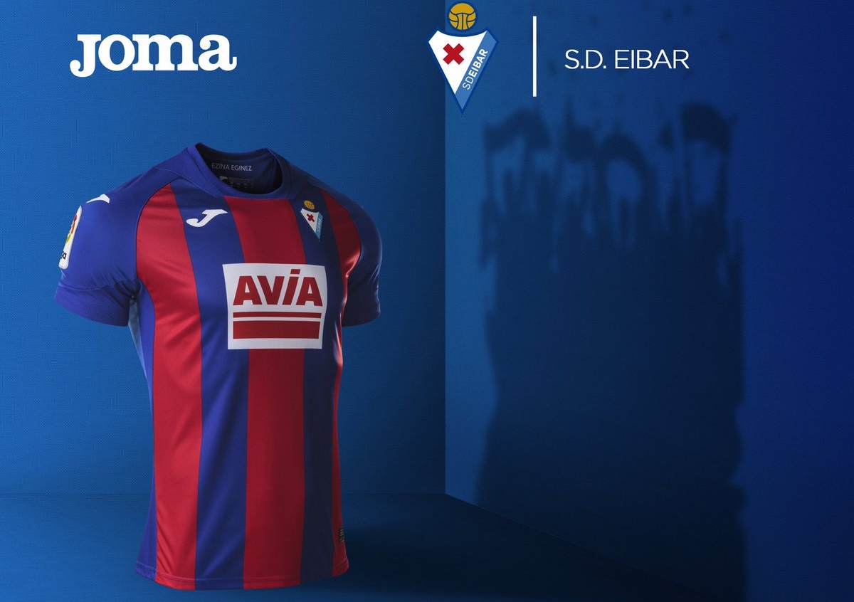 Novas camisas da SD Eibar 2020-2021 JOMA » Mantos do Futebola