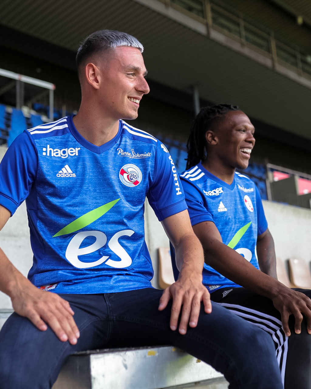 Novas camisas do Racing Strasbourg 2020-2021 Adidas » MDF
