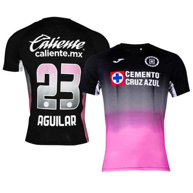 Camisa "Outubro Rosa" do Cruz Azul 2020 JOMA » Mantos do Futebol