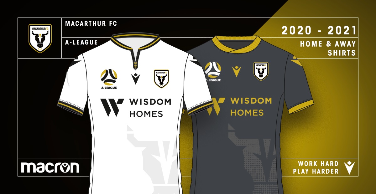 Novas camisas do Macarthur FC 2020-2021 Macron » Mantos do Futebol