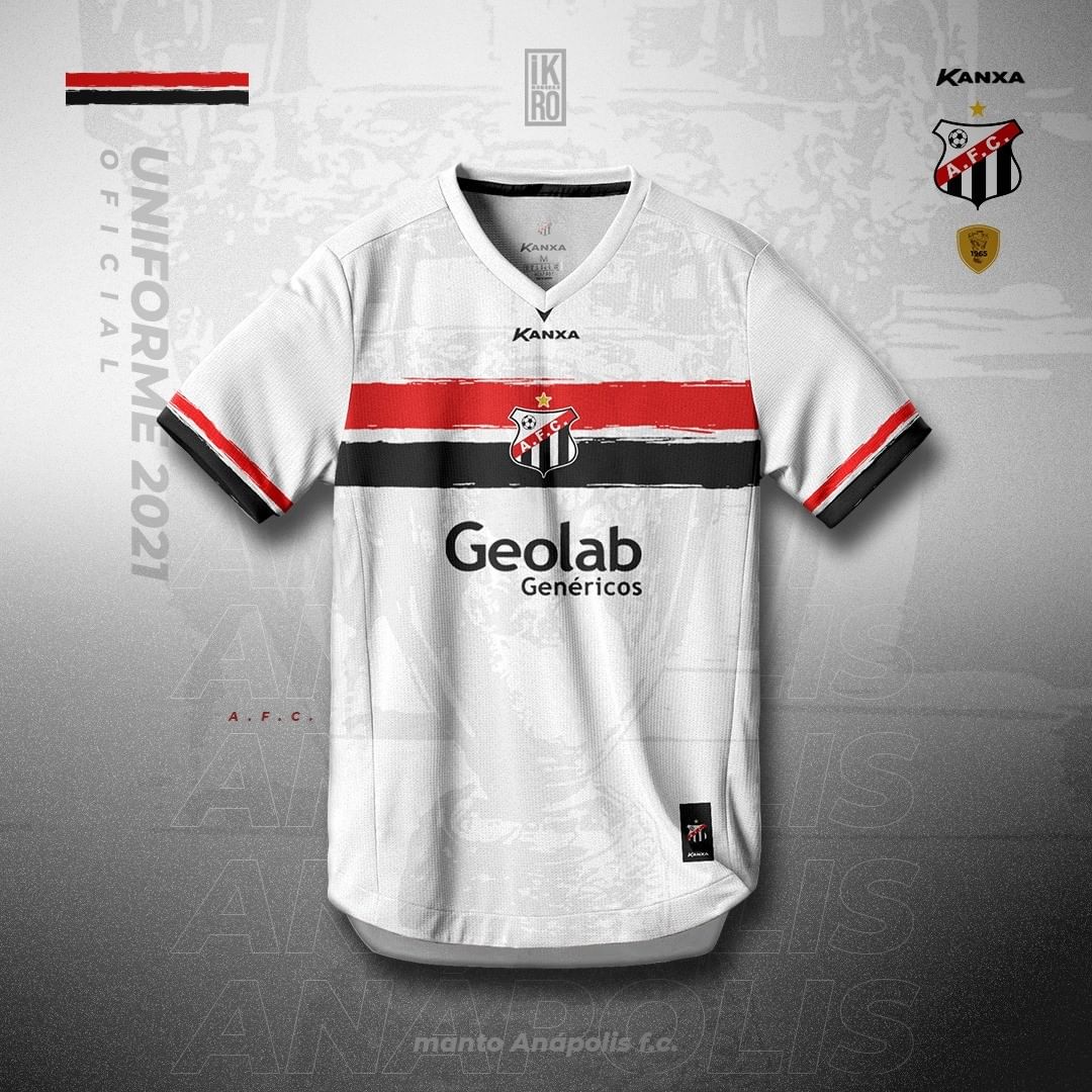 Anápolis FC divulga camisas vencedoras de concurso » Mantos do Futebol