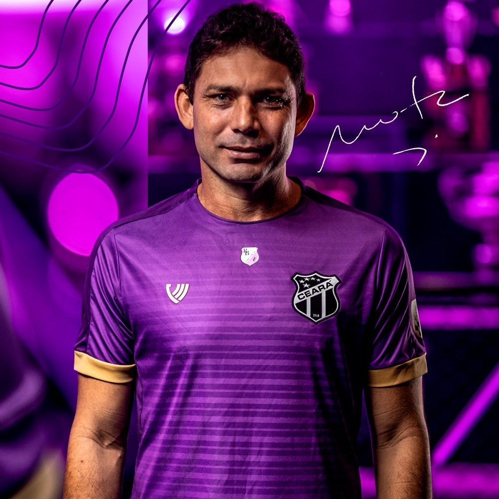 Camisa roxa do Ceará SC 2021 Vozão » Mantos do Futebol