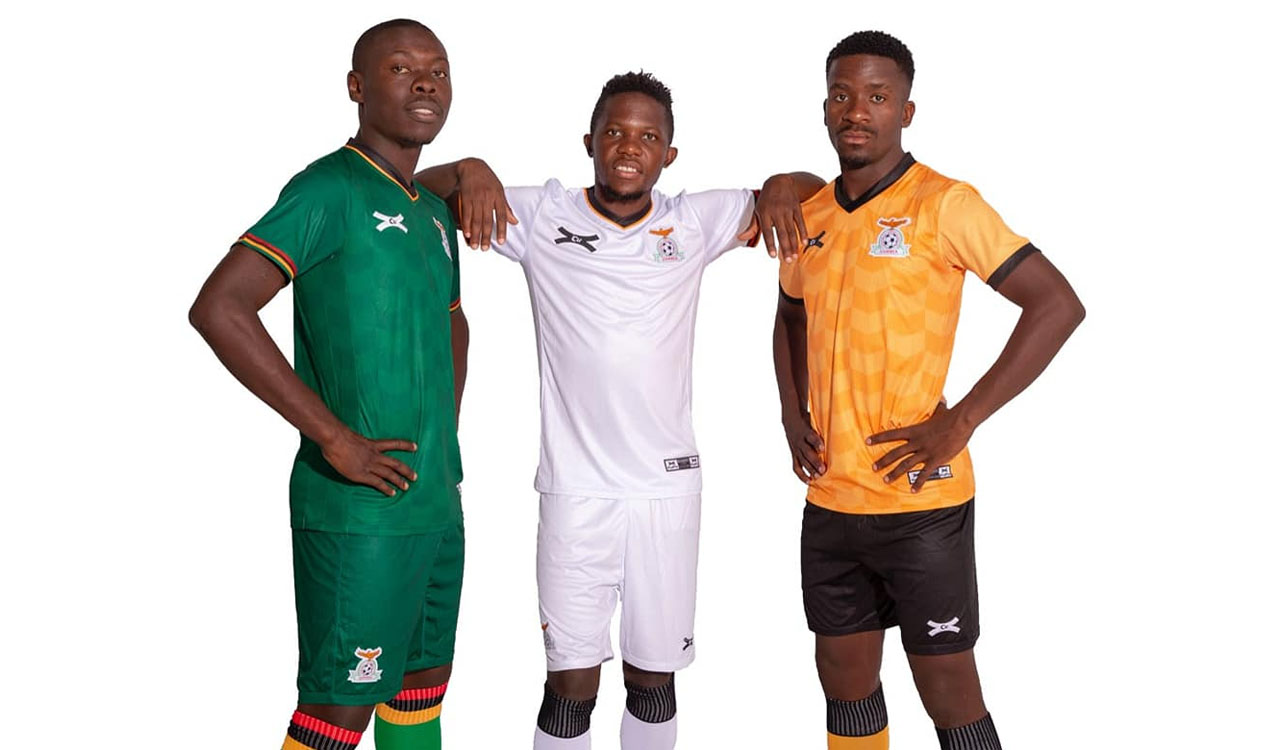 Novas camisas da Seleção da Zâmbia 2021 KoPa » Mantos do Futebol