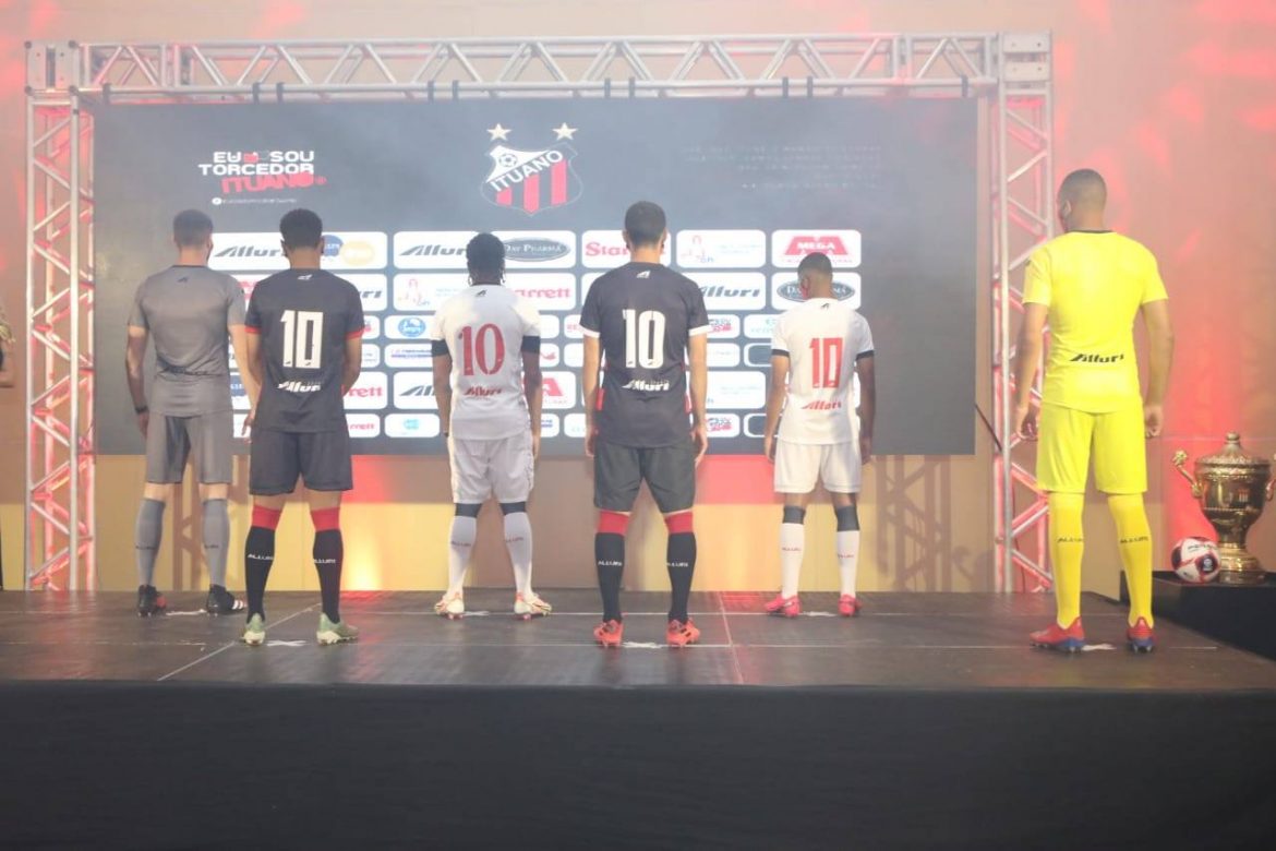 Novas camisas do Ituano FC 2021 Alluri Sports » Mantos do Futebol