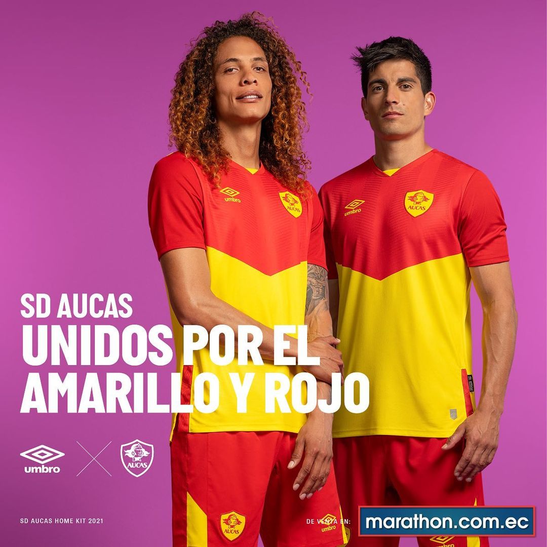 Novas camisas do SD Aucas 2021 Umbro » Mantos do Futebol