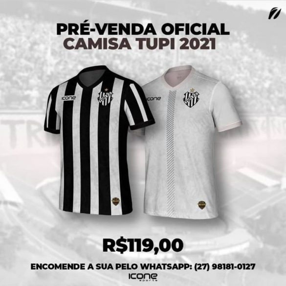 Novas camisas do Tupi FC 2021-2022 Ícone Sports » Mantos do Futebol