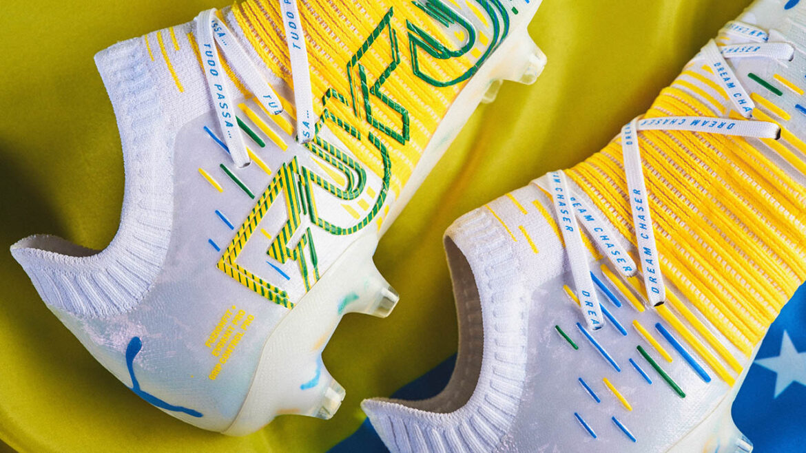 PUMA lança FUTURE Z 1.1 Brazil, nova chuteira de Neymar Jr para Copa ...