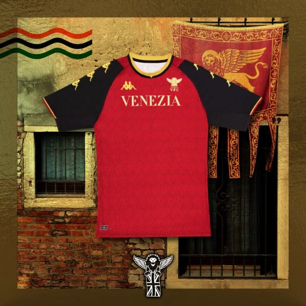 Nova quarta camisa do Venezia FC 2021-2022 Kappa » MDF