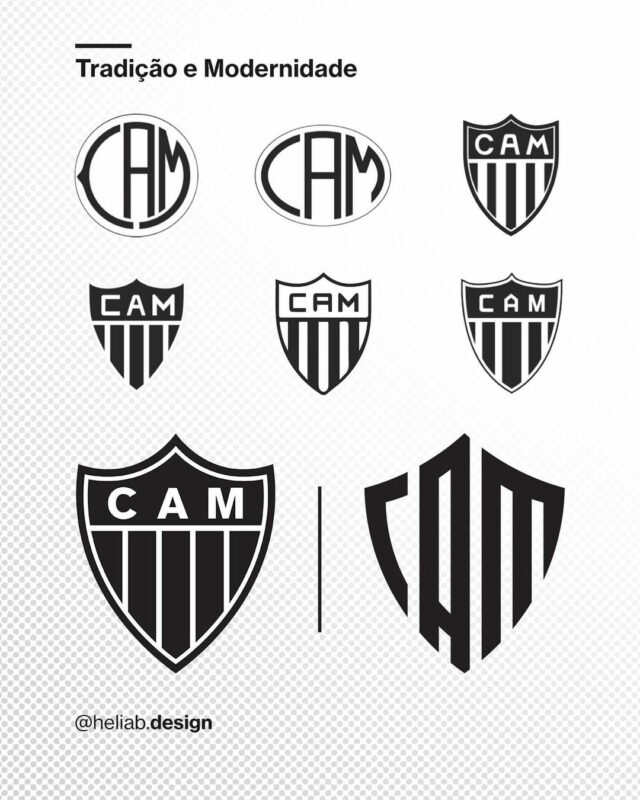 Novo escudo para o Atlético Mineiro (Heliab Cabral) | Leitor MDF