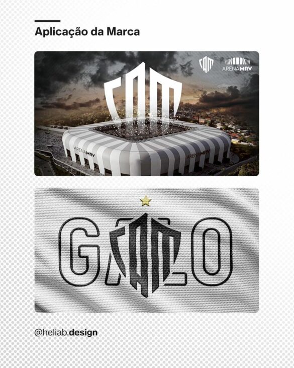 Novo escudo para o Atlético Mineiro (Heliab Cabral) | Leitor MDF