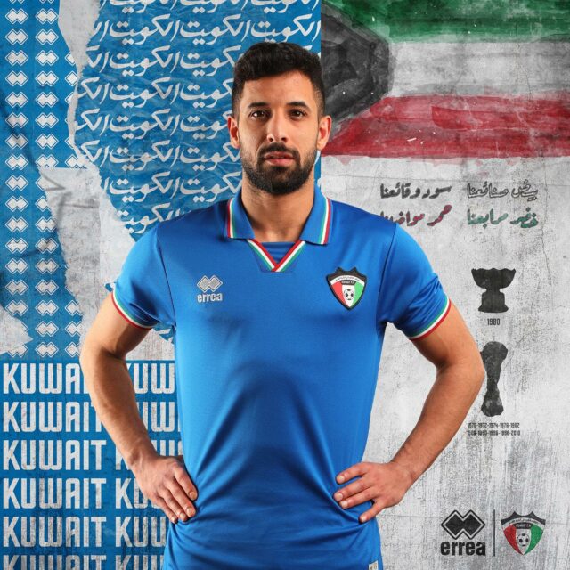 Novas camisas do Kuwait 2022 Erreà » Mantos do Futebol