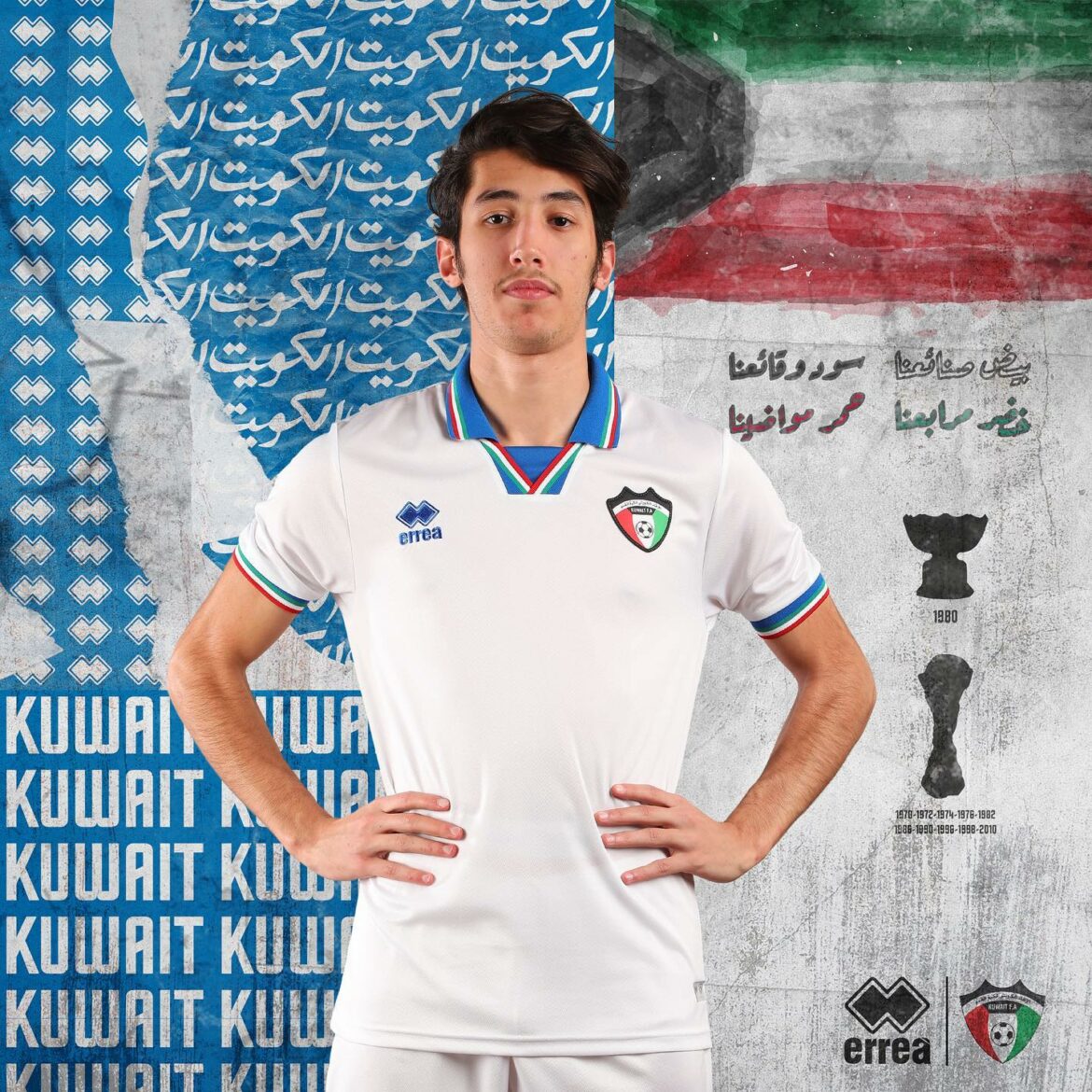 Novas camisas do Kuwait 2022 Erreà » Mantos do Futebol