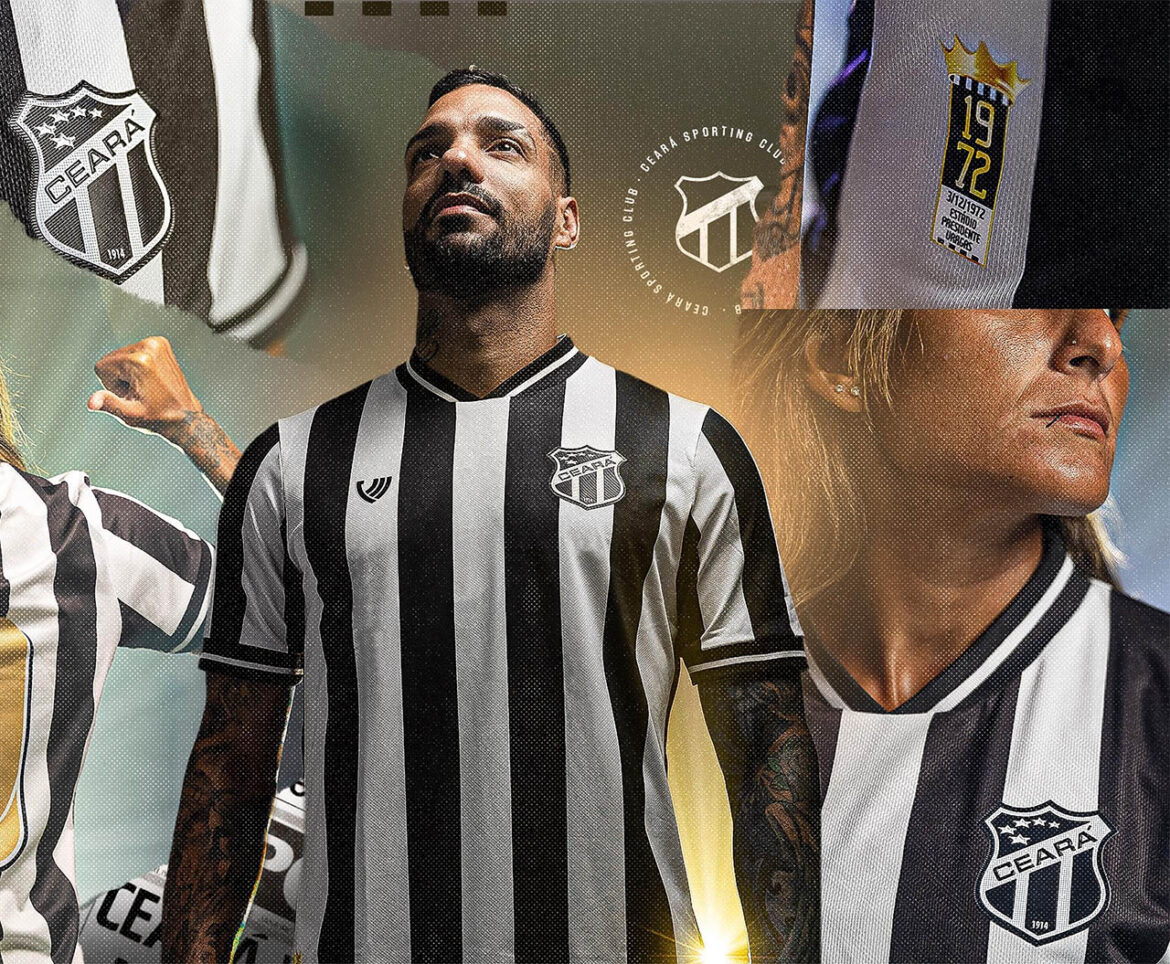 Nova camisa titular do Ceará SC 2022 Vozão » Mantos do Futebol