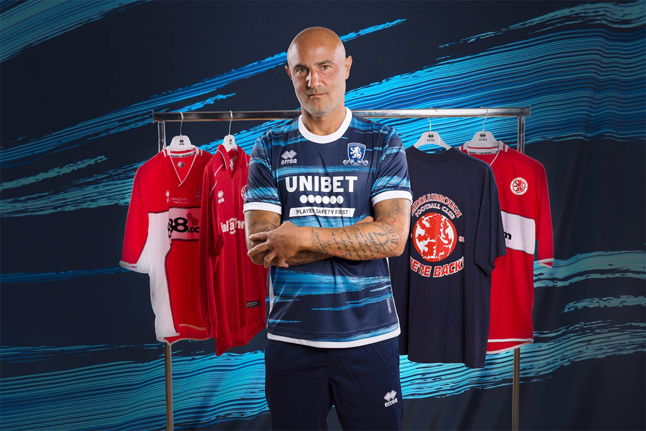Nova camisa reserva do Middlesbrough FC 2022-2023 Erreà » MDF